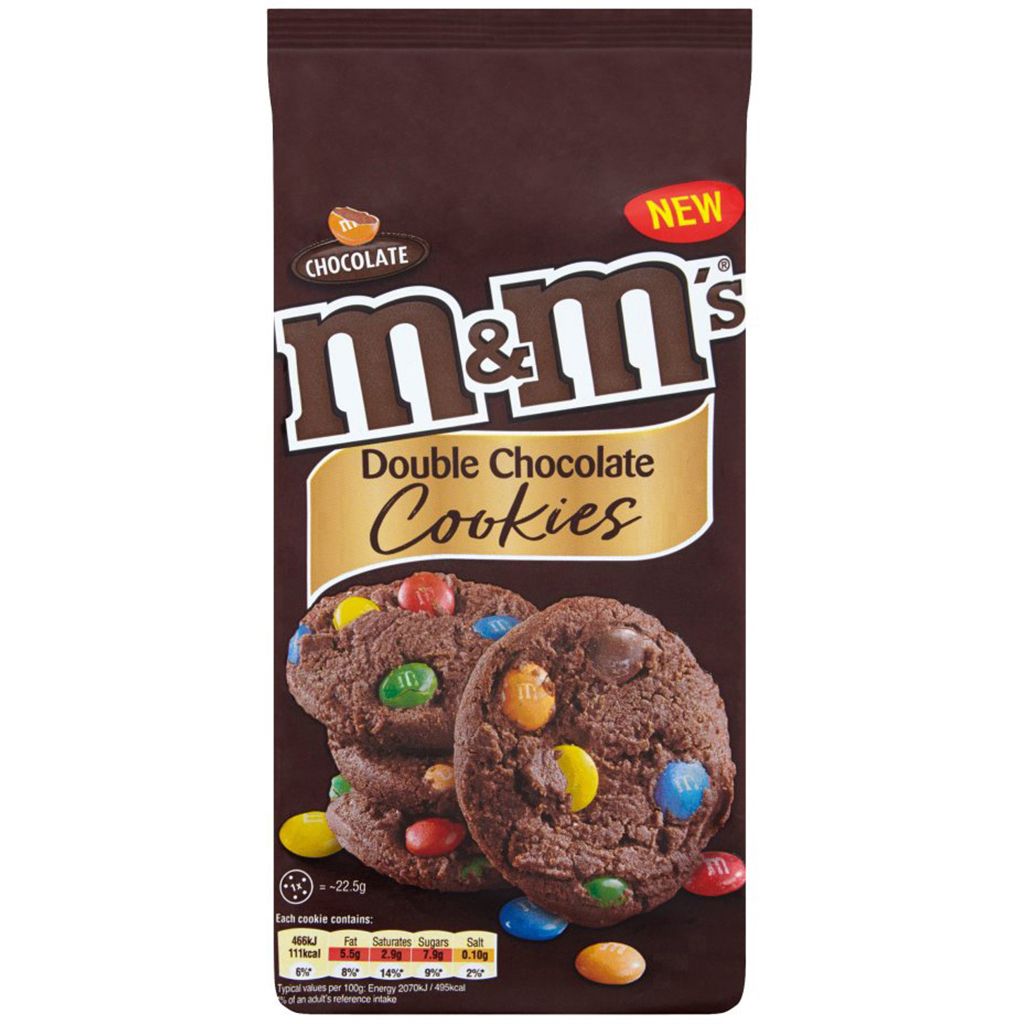 M&M'S Double Chocolate Cookies 180Gr • Lol & Pop