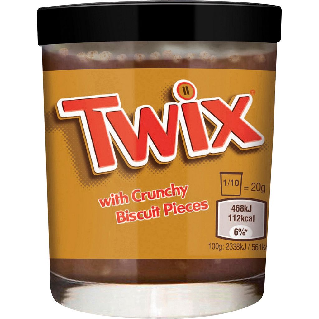 Twix Spread With Crunchy Biscuit Pieces 350Gr • Lol & Pop